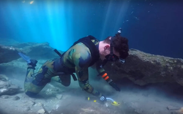 Jake DALLMYD Scuba Diving the Devil's Den for Lost Valuables! (Found 2 ...